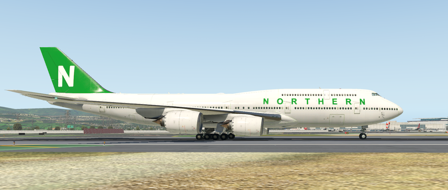 Fictional Northern Airlines livery for the SSG 748i Anniversary Edition ...
