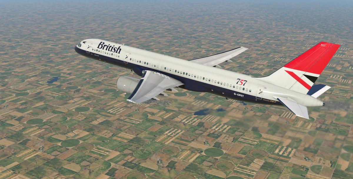 Flight Factor B757-200 in British Airways 2010 Retro 'Negus' Livery ...