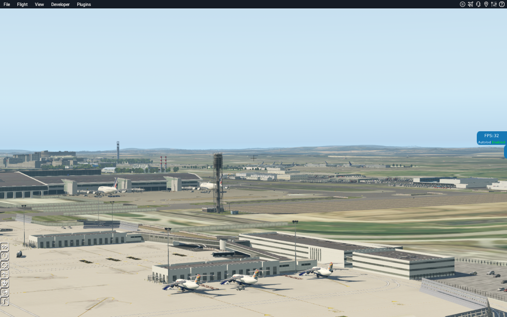 LFPG Charles De Gaulle airport Version 7 - Scenery Packages - X-Plane ...