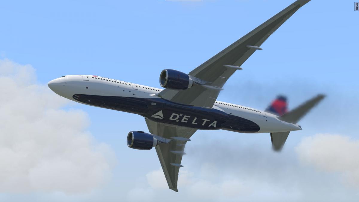 Delta Airlines entire 777 fleet for the FlightFactor Boeing 777 ...