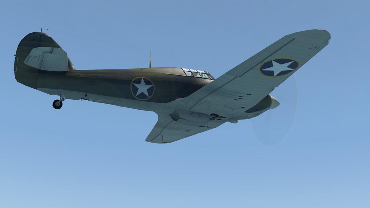 ‘Operation Torch’ 808 sqdn FAA/USN livery for the freeware Hawker Sea ...