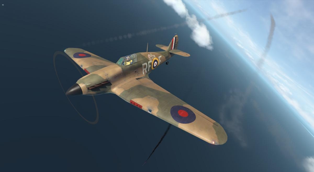 303 'Kosciuszko' Squadron V6684 paint for freeware Hawker Hurricane Mk ...