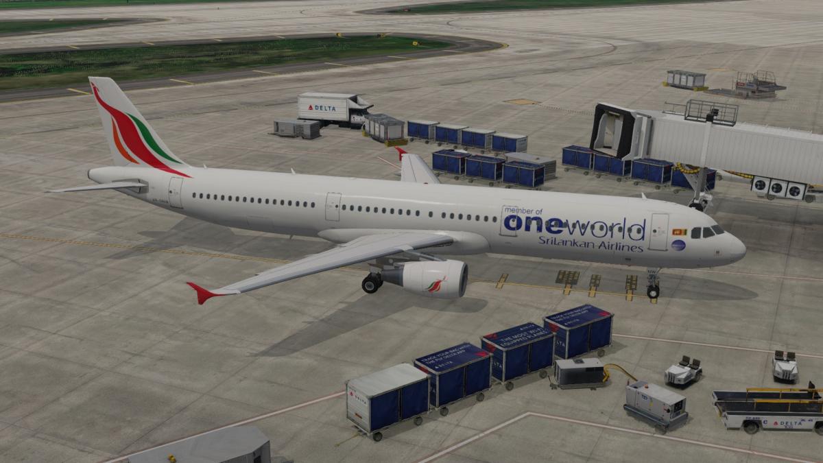 Sri Lankan Airlines "Oneworld" livery for the ToLiss A321 - Aircraft ...