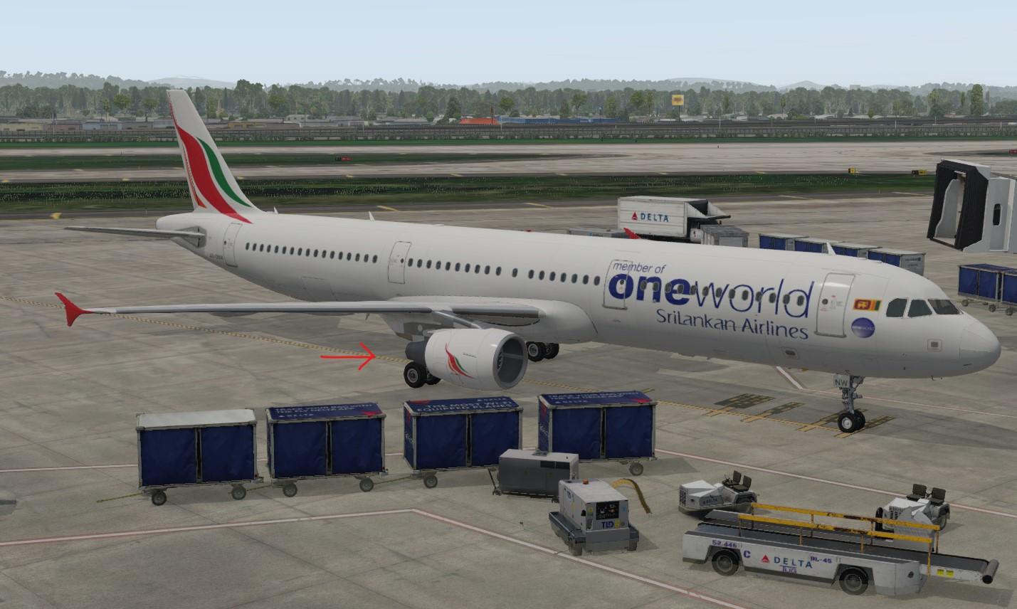 Sri Lankan Airlines "Oneworld" livery for the ToLiss A321 - Aircraft ...