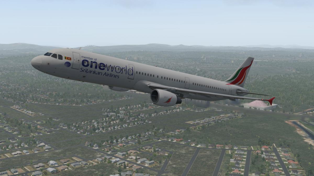 Sri Lankan Airlines "Oneworld" livery for the ToLiss A321 - Aircraft ...
