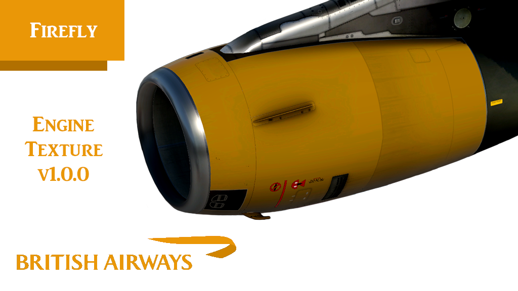 British Airways Firefly - IAE Engine Mod - Aircraft Skins - Liveries ...