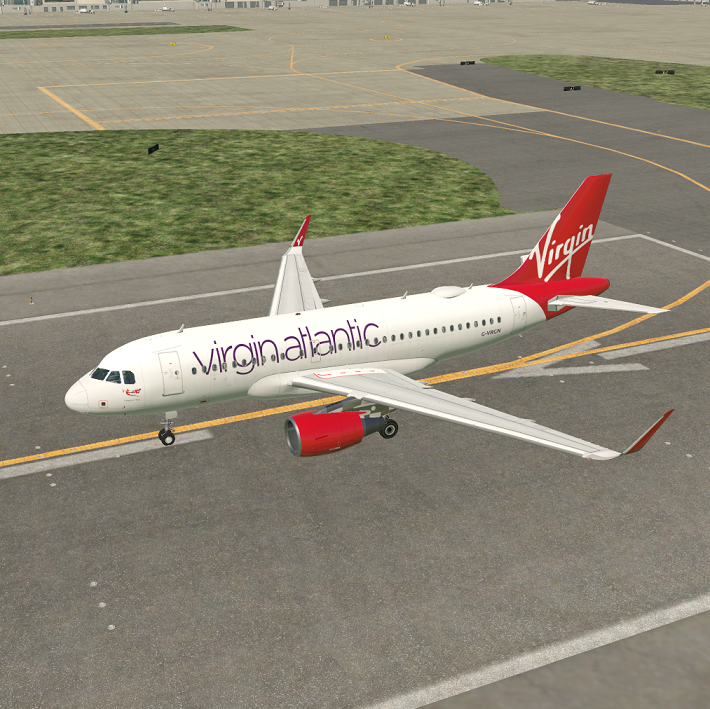 Virgin Atlantic 'Little Red' for ToLiss A319 - Aircraft Skins ...