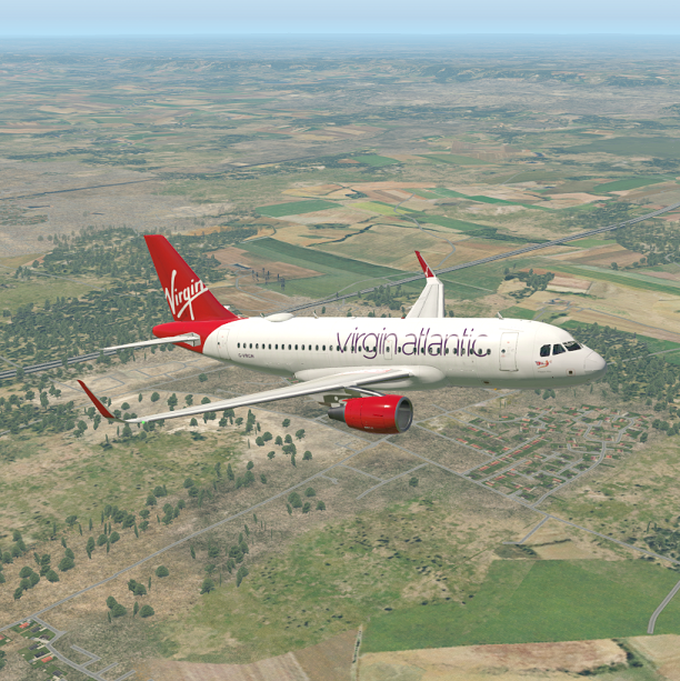 Virgin Atlantic 'Little Red' for ToLiss A319 - Aircraft Skins ...