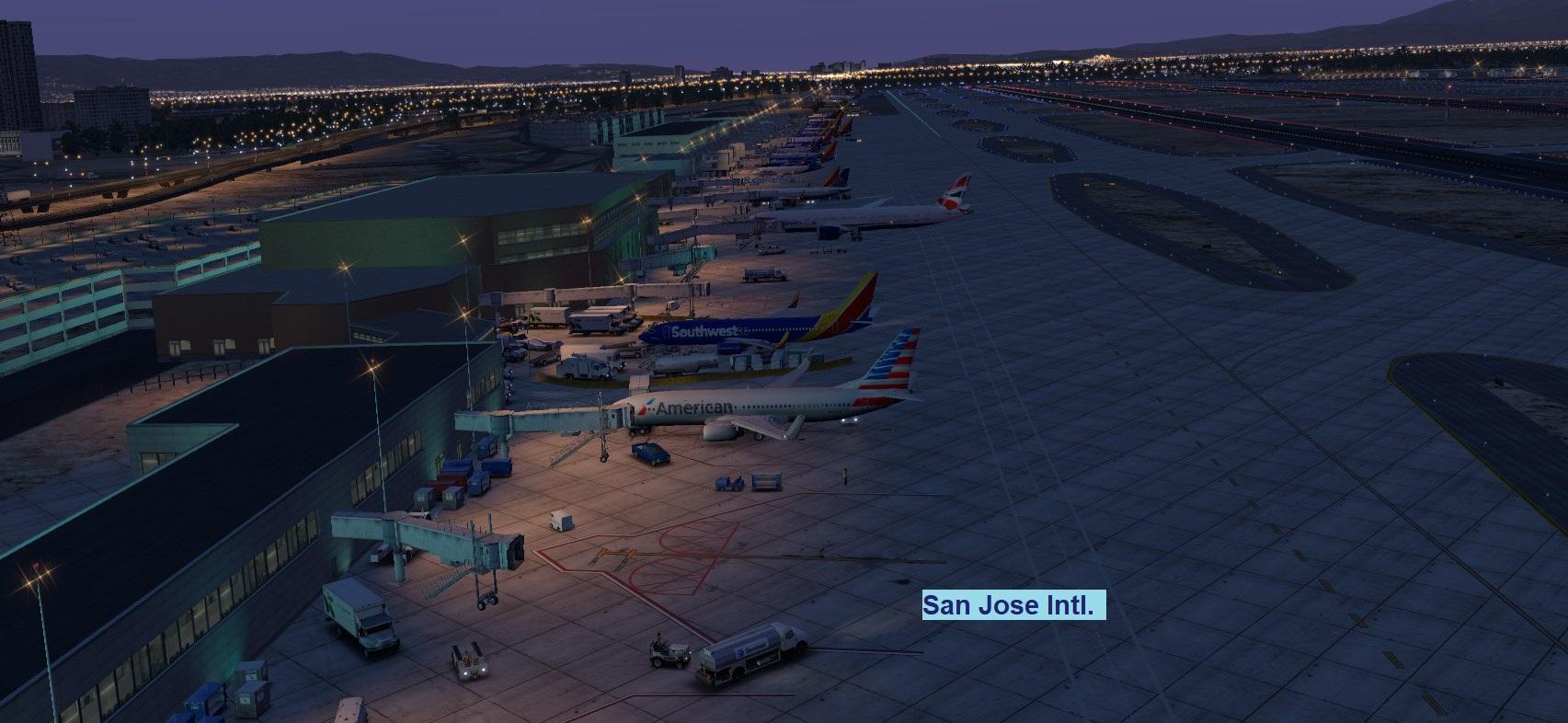 KSJC San Jose Intl. Airport v1.0 - Scenery Packages - X-Plane.Org Forum