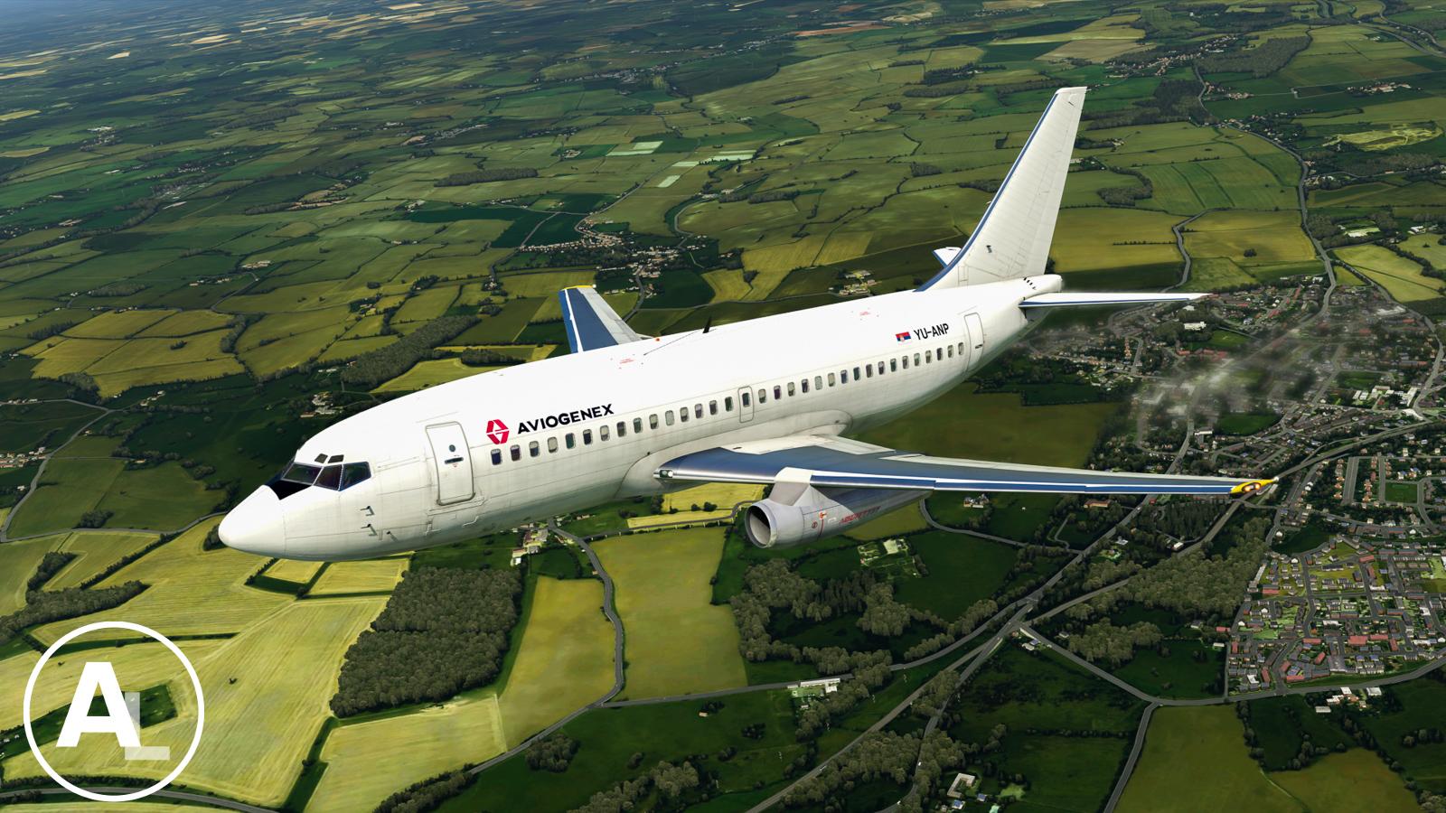 Aviogenex B737-200 Flyjsim - 732 TwinJet Paints - X-Plane.Org Forum