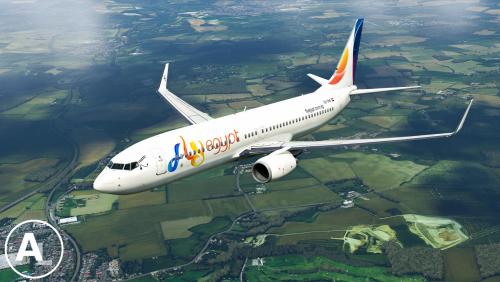 Flyegypt Boeing 737-800 Zibo 3.31+ - Aircraft Skins - Liveries - X ...