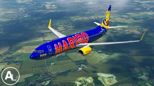 Tuifly "GoldbAIR" B737-800 Zibo 3.31+ - Aircraft Skins - Liveries - X ...