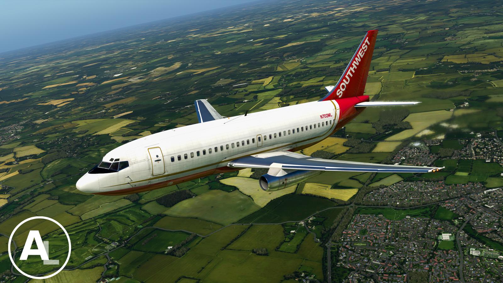 Southwest B737-200 Flyjsim (Ex Midway) - 732 TwinJet Paints - X-Plane ...