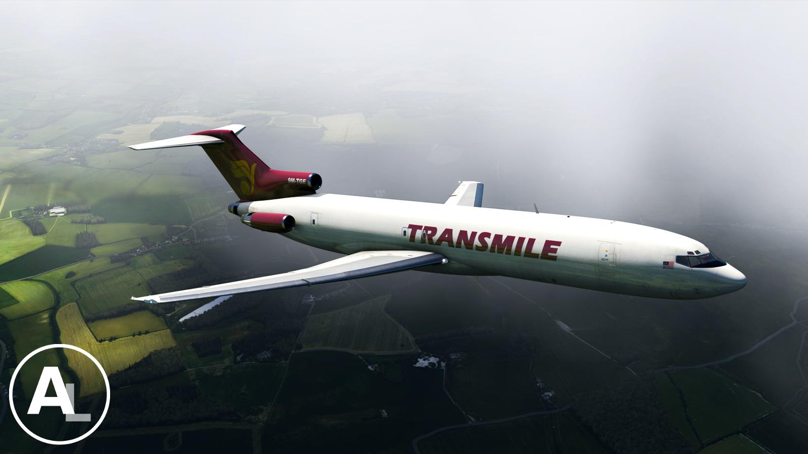 Transmile Flyjsim B727-200F V3 - Aircraft Skins - Liveries - X-Plane ...