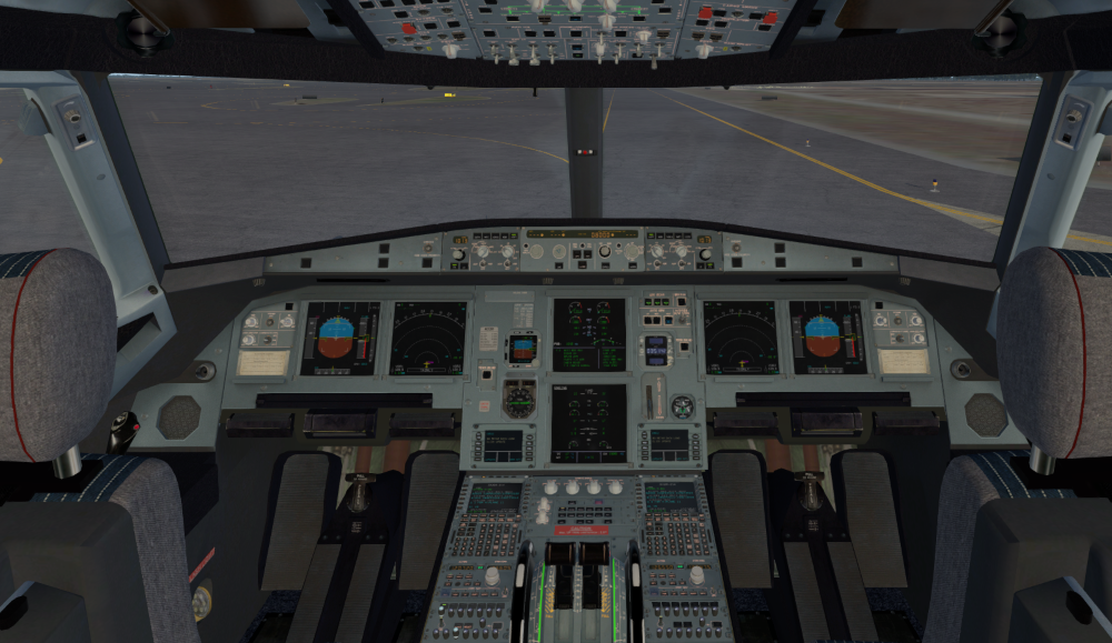 Light Grey Cockpit Textures for the JARDesign A320 - Aircraft Skins ...