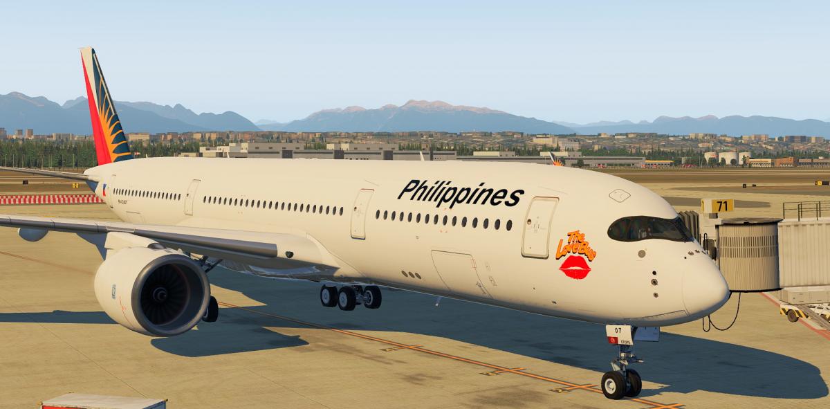 Philippine Airlines 'The Love Bus' FF A350-900 - Aircraft Skins ...