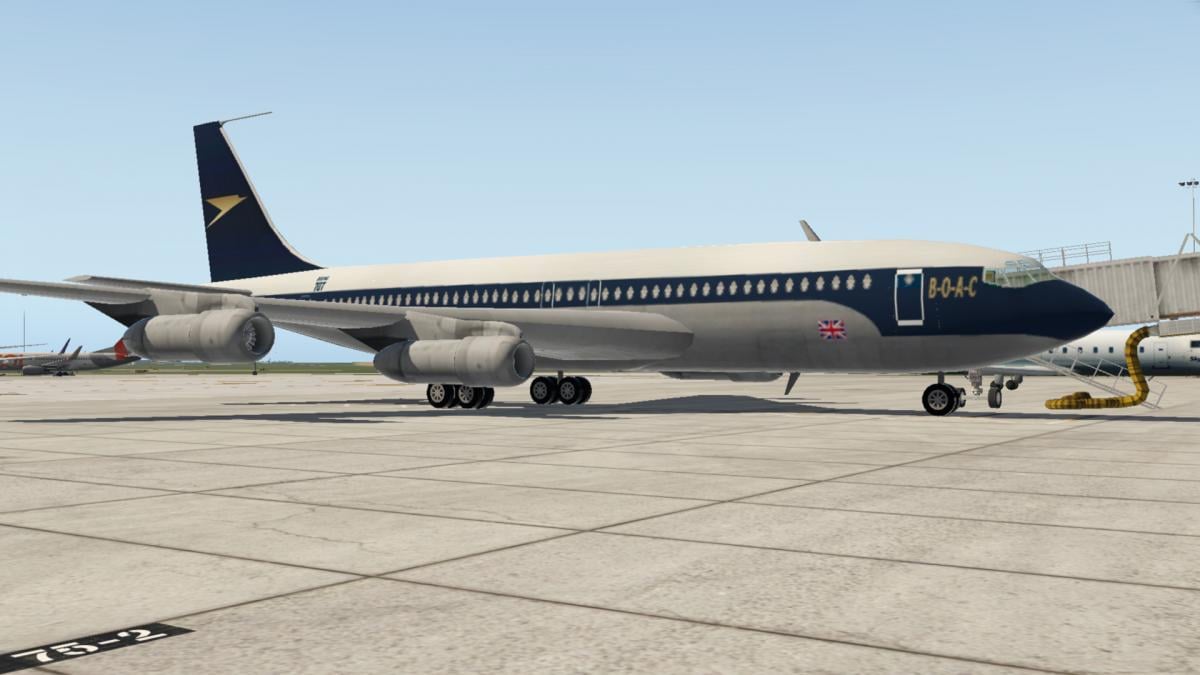 BOAC livery for Boeing 707 - Aircraft Skins - Liveries - X-Plane.Org Forum