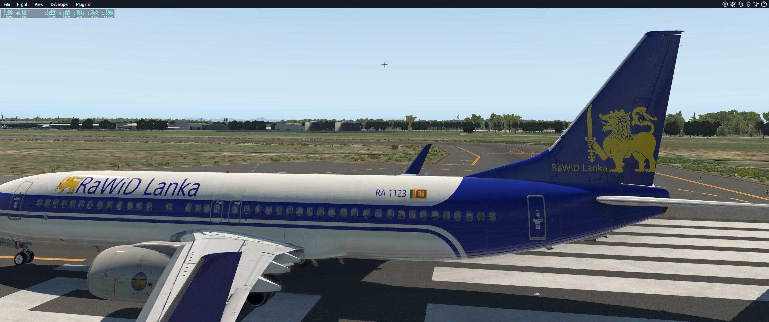 RaWiD Lanka Fictional Livery for Zibo 738 - Aircraft Skins - Liveries ...