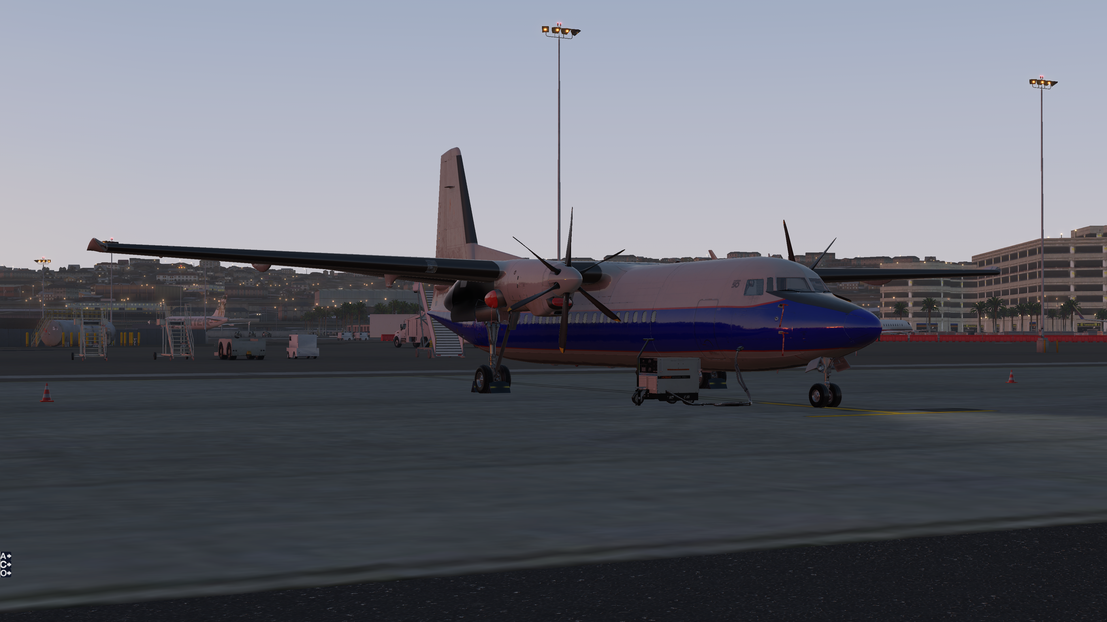 Carenado Fokker 50 - US Generic N619PA (Fictional) - Carenado Paints ...