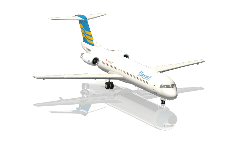 Merpati for Fokker 100 XP11 - Aircraft Skins - Liveries - X-Plane.Org Forum