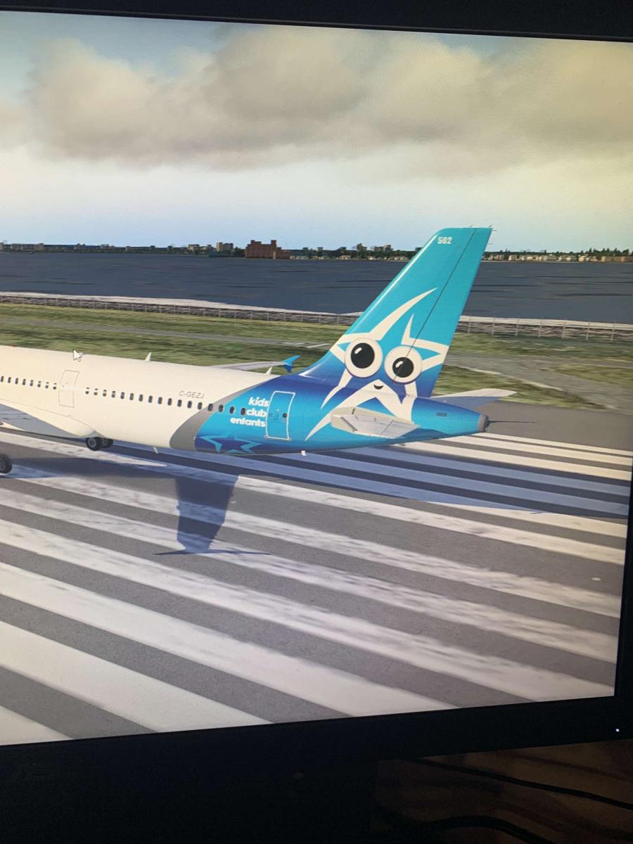 Air Transat A321-200 Kids Club C-GEZJ - Aircraft Skins - Liveries - X ...