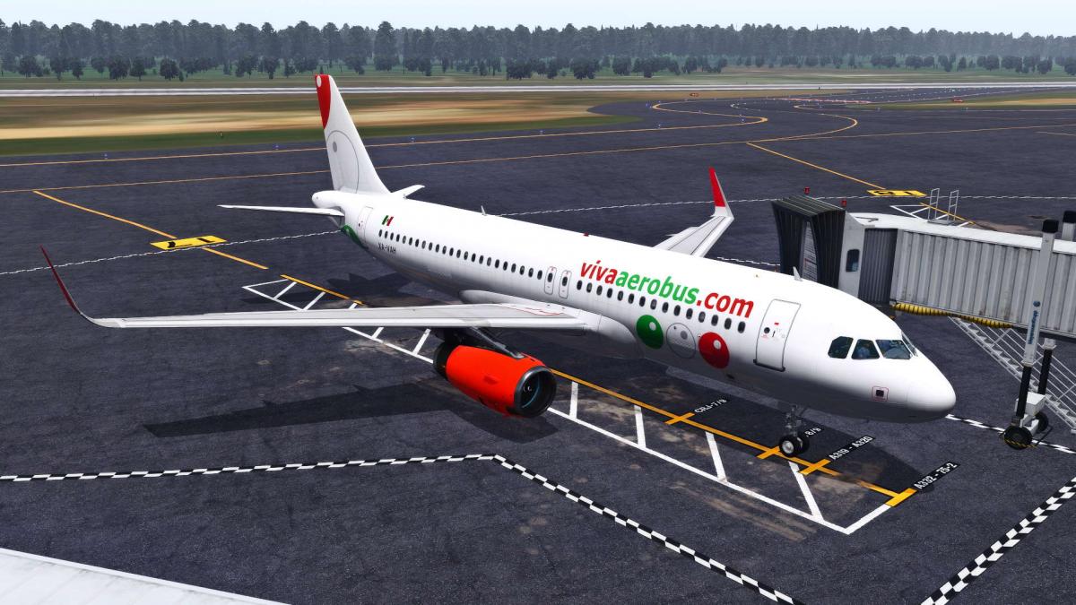 FF A320 IAE Engine Mod - Viva Aerobus 1.0.0 - Aircraft Skins - Liveries ...