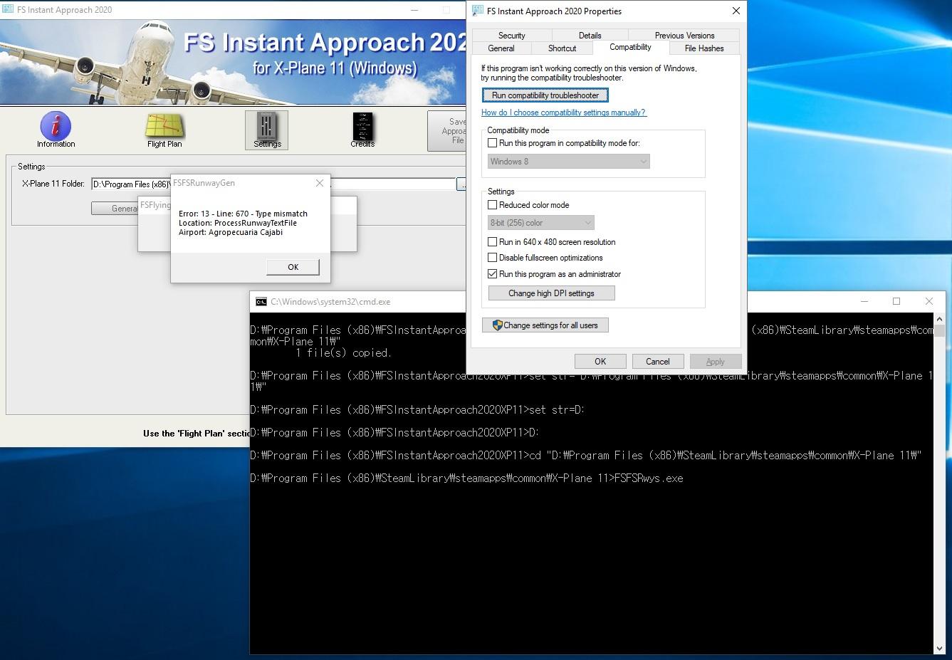FS Instant Approach 2020 - Error 13 - FSFlyingSchool - X-Plane.Org Forum