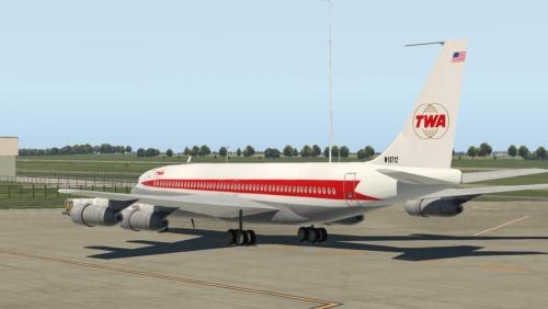 TWA livery for Boeing 707-320 (repaint) - Aircraft Skins - Liveries - X ...