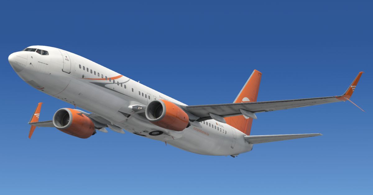 EuroPilot Center (OO-EPC) Zibo Boeing 737-800 Repaint - Aircraft Skins ...
