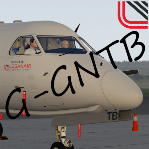 LES/Take Command! Loganair SAAB 340AF G-GNTB - Aircraft Skins ...