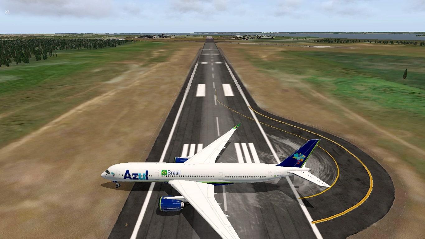 Backtrack and Turn Around radius problem with A350 - A350 by ...