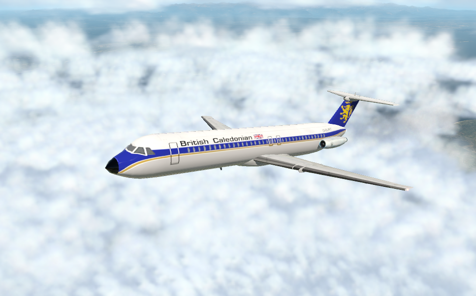 BCal livery for KevinKeegan's BAC111 - Aircraft Skins - Liveries - X ...