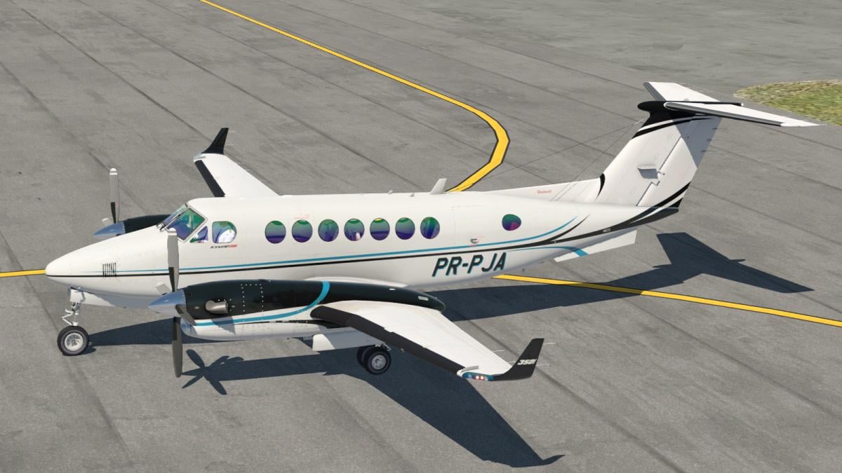 King Air B350 airfoilabs PR-PJA - Aircraft Skins - Liveries - X-Plane ...