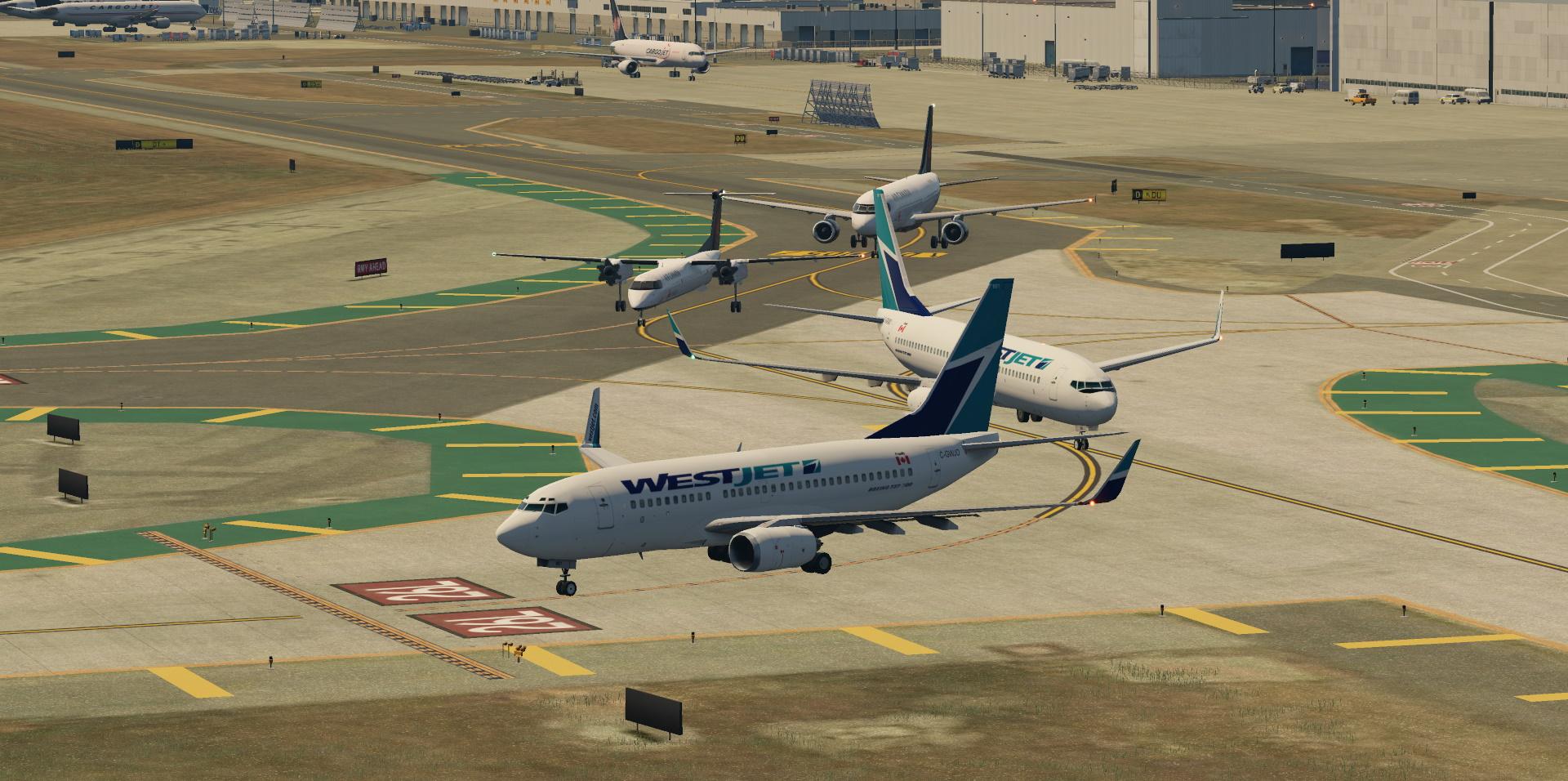 GloballArt CYVR Ground Routes - World Traffic Ground Routes - X-Plane ...