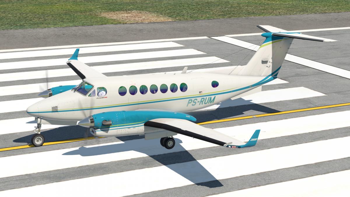 King Air B350 airfoilabs PS-RUM - Aircraft Skins - Liveries - X-Plane ...