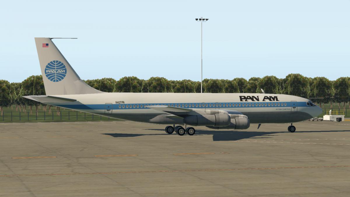 PAN AM livery for Boeing 707-320 - Aircraft Skins - Liveries - X-Plane ...