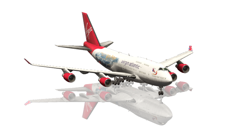 Harry Potter livery for Virgin Atlantic B747-400 - Aircraft Skins ...