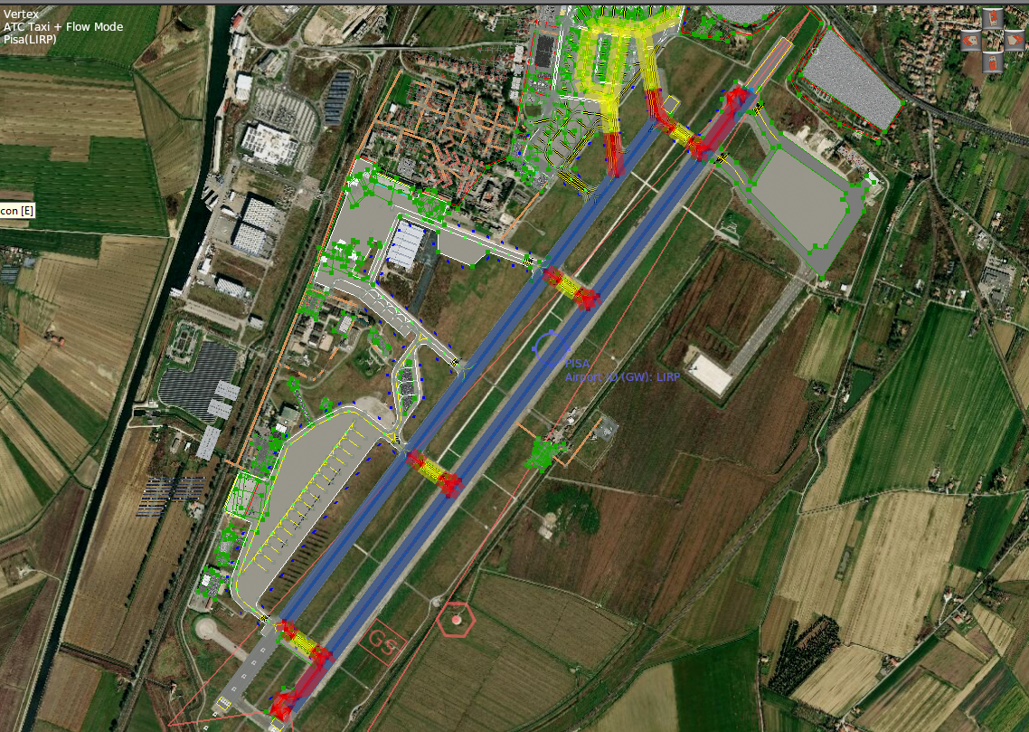 WT3 Ground Routes LIRP - Pisa by tdg - World Traffic Ground Routes - X ...