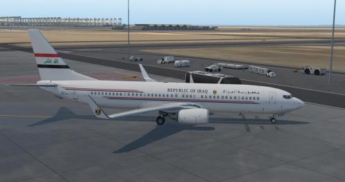 Republic of Iraq - YI-ASF Boeing 737-800 Livery - Aircraft Skins ...