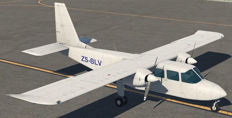 TorqueSim BN-2B Islander_ZS-BLV - Aircraft Skins - Liveries - X-Plane ...