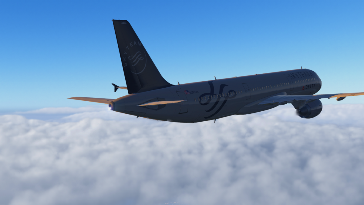 ToLiss A321 Delta (Skyteam) livery - Aircraft Skins - Liveries - X ...