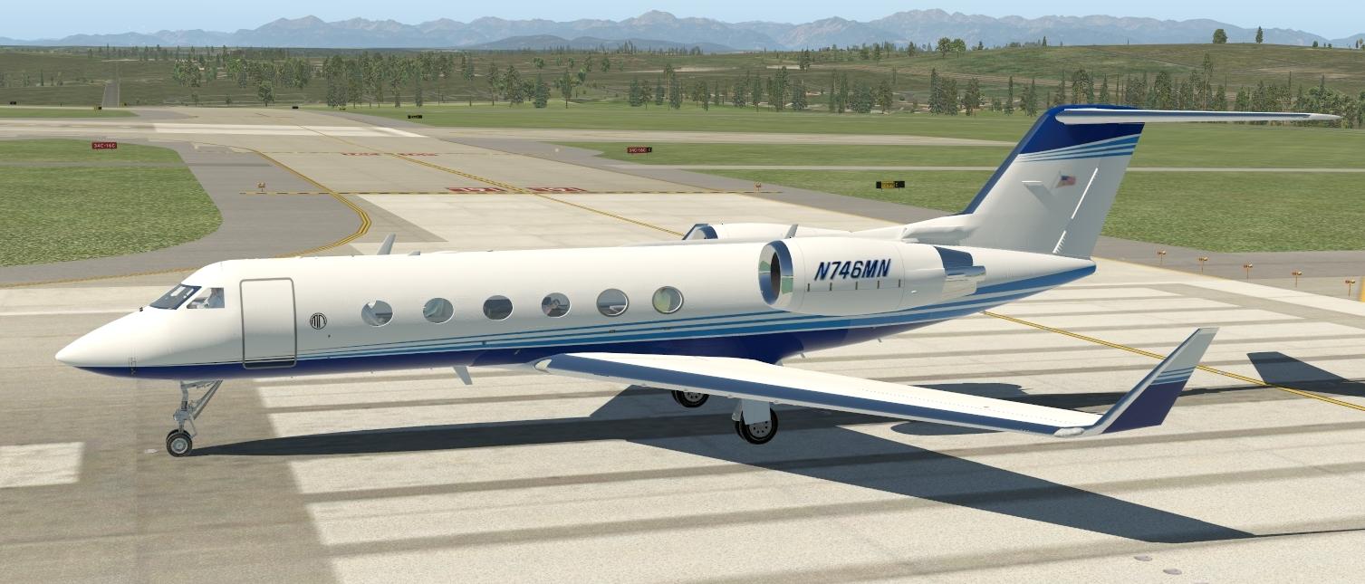 N746MN livery for Gulfstream G-IV SP V11 - Aircraft Skins - Liveries ...