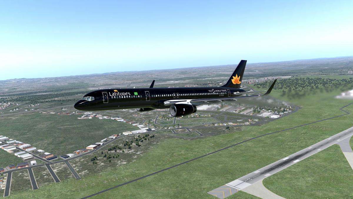 FlightFactor 757-200 TAG Aviation (Latitudes) Livery - Aircraft Skins ...