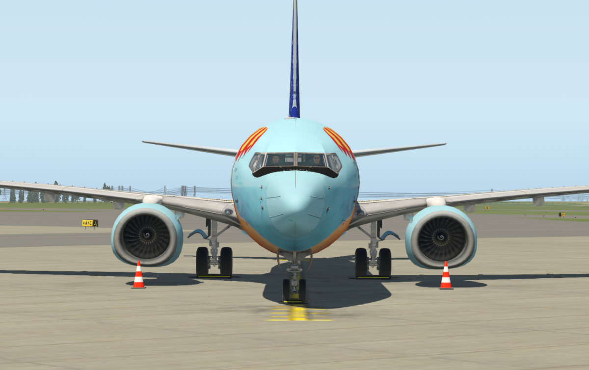 Westjet "Frozen Plane" (C-GWSV) - Zibo 738 repaint - Aircraft Skins ...