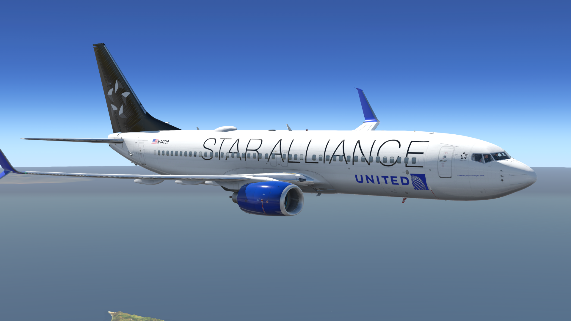 New United Star Alliance Livery - Aircraft Skins - Liveries - X-Plane ...