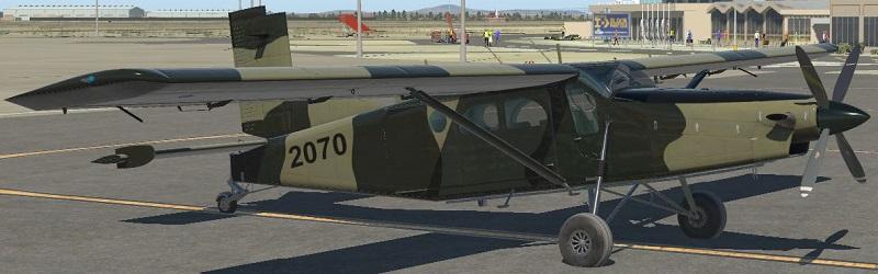 Thranda Pilatus PC-6 SAAF 2070 - Aircraft Skins - Liveries - X-Plane ...