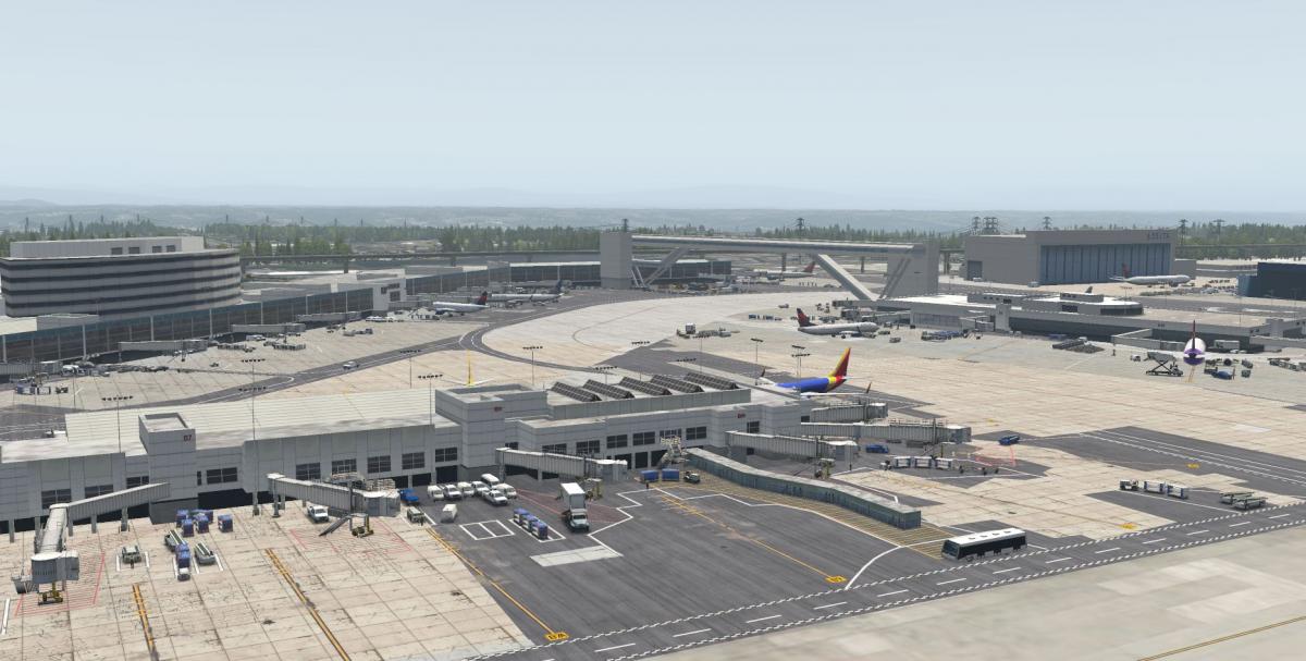 KSEA Seattle-Tacoma International Airport Version - Scenery Packages ...
