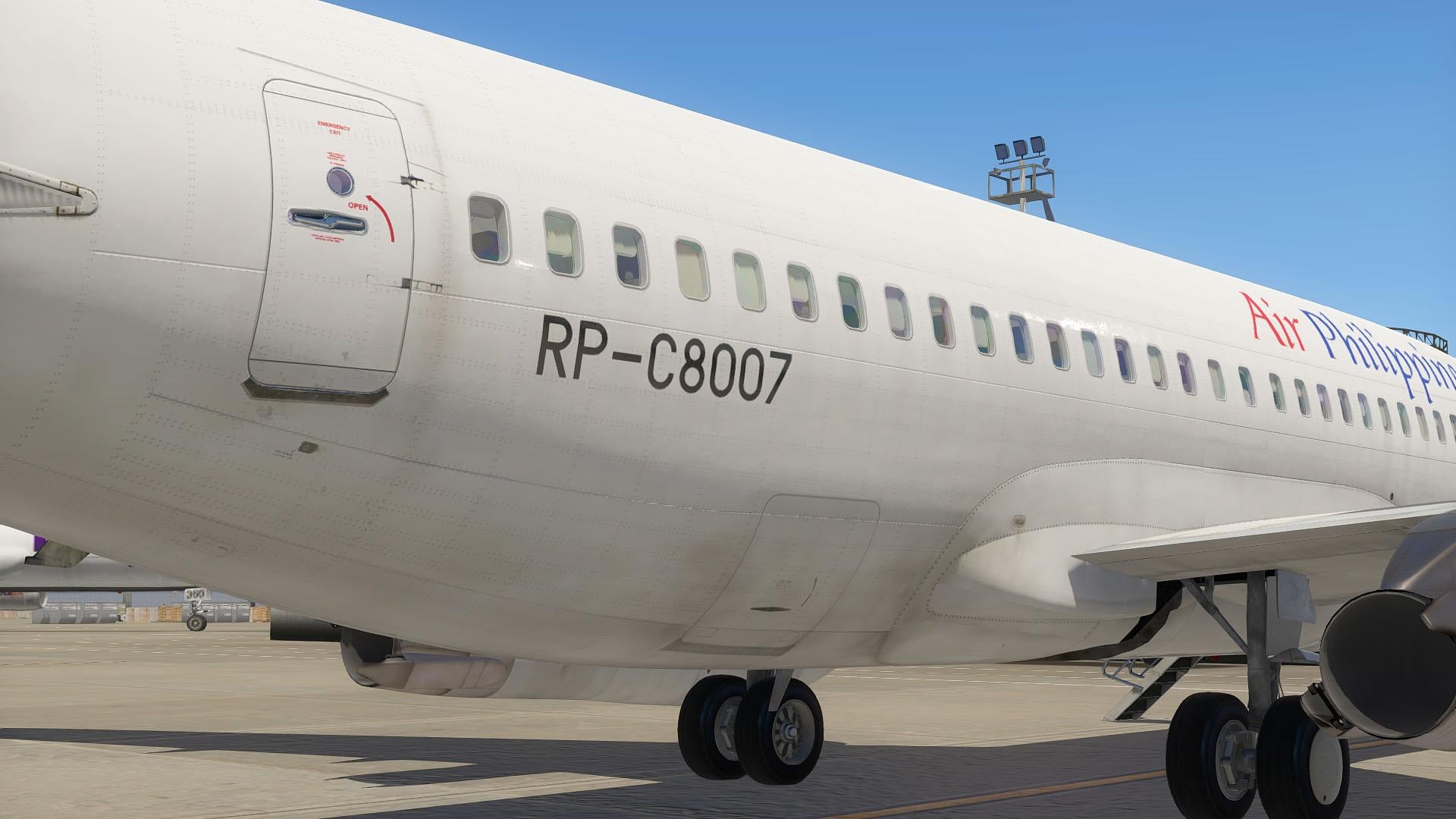 Flyjsim 737-200 - Air Philippines (RP-C8007) - 732 TwinJet Paints - X ...