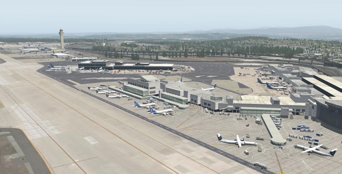 KSEA Seattle-Tacoma International Airport Version - Scenery Packages ...