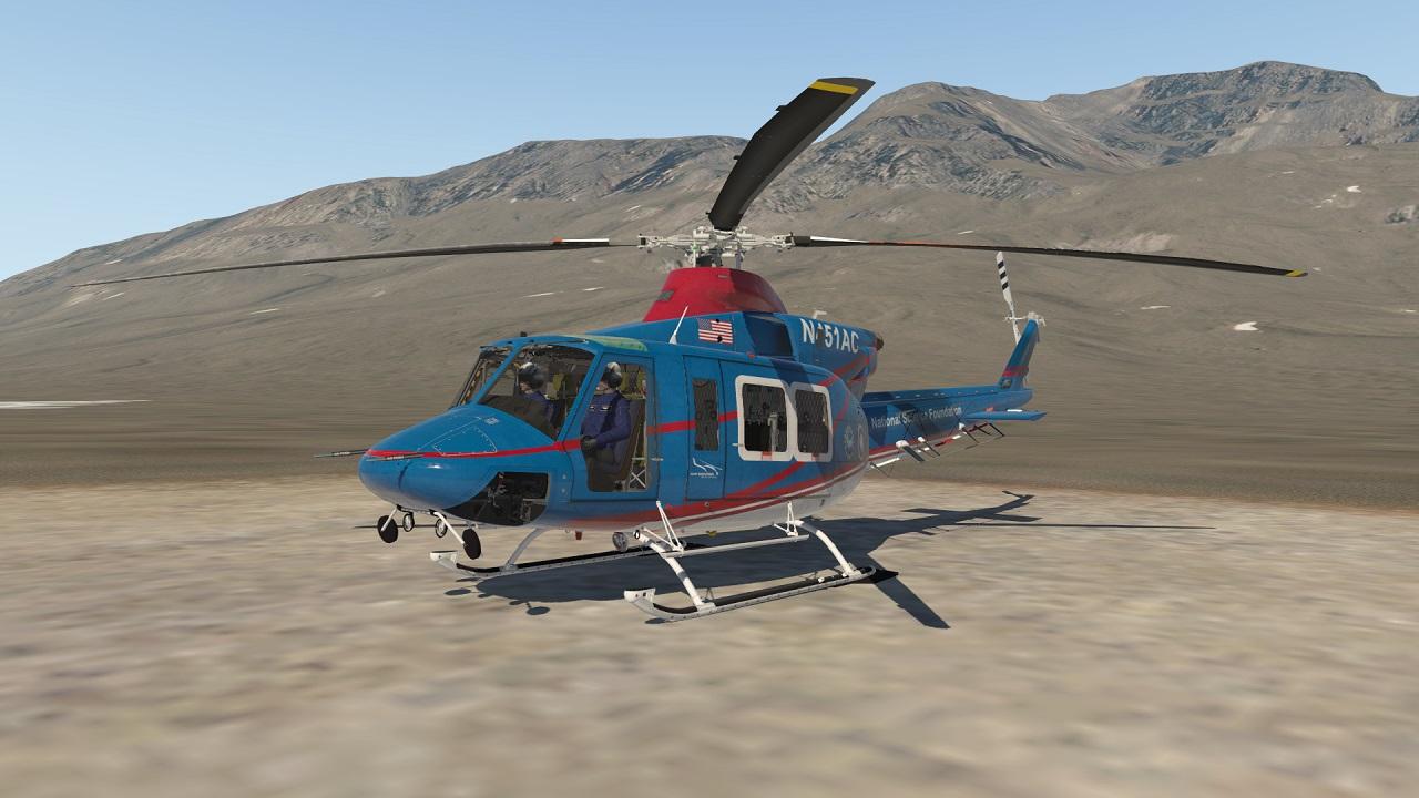 X-Trident Bell 412 Air Center Helicopters / National Science Foundation ...